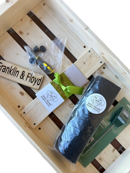 How it works – Real Grass Puppy Potty